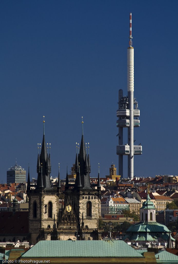 Žižkov Fernsehturm | Avantgarde Prague